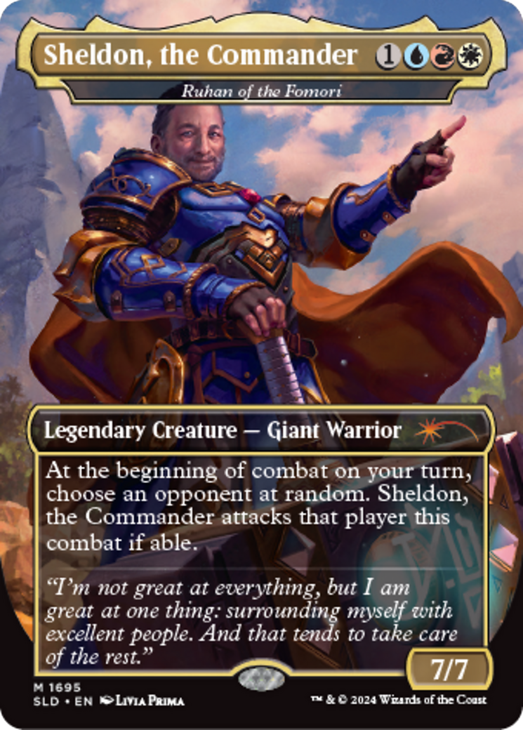 Ruhan of the Fomori - Sheldon, the Commander [Secret Lair: Sheldon's S